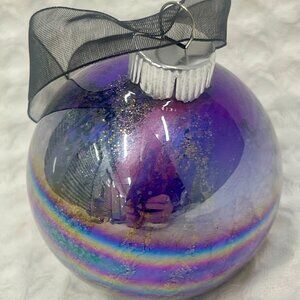 Mazz | Holiday | Hand Painted Glass Art Ornament 4493 | Poshmark